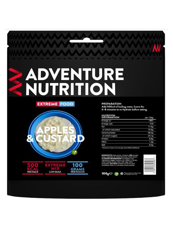 Apple & Custard 500 Kcal: Tasty Freeze Dried Desserts